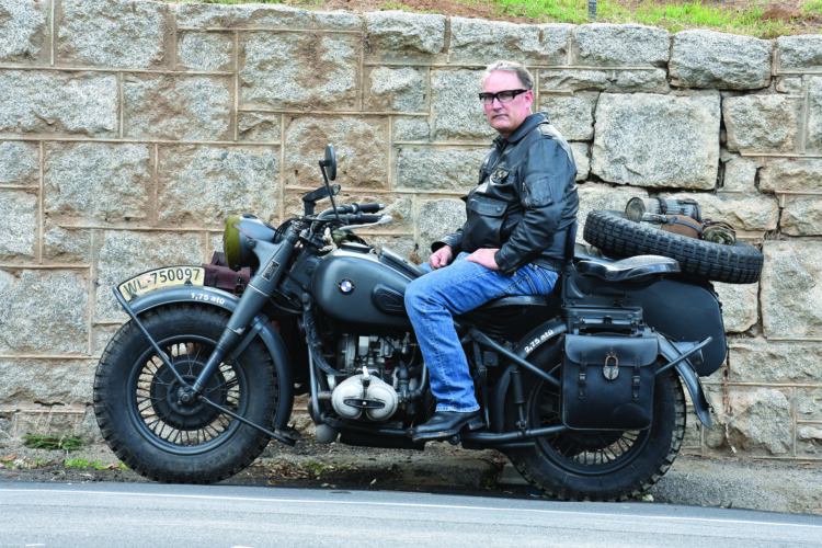 A Little Fun on the Side: 1941 BMW R75 Sidecar - Motorcycle Classics